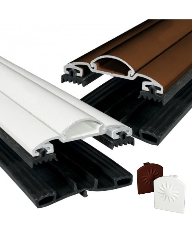 Sunwood T50 Rafter Supported Aluminium Screw Down Glazing Bar ...