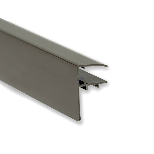 PVC 'F-Section' Gable / Side Trim | roofingpolycarbonate.co.uk